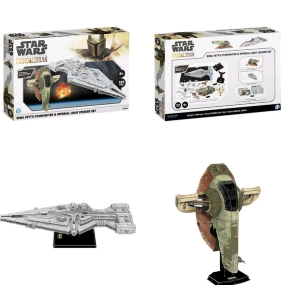 Star Wars | Toys | Star Wars Mandalorian 3d Puzzle Boba Fett ...